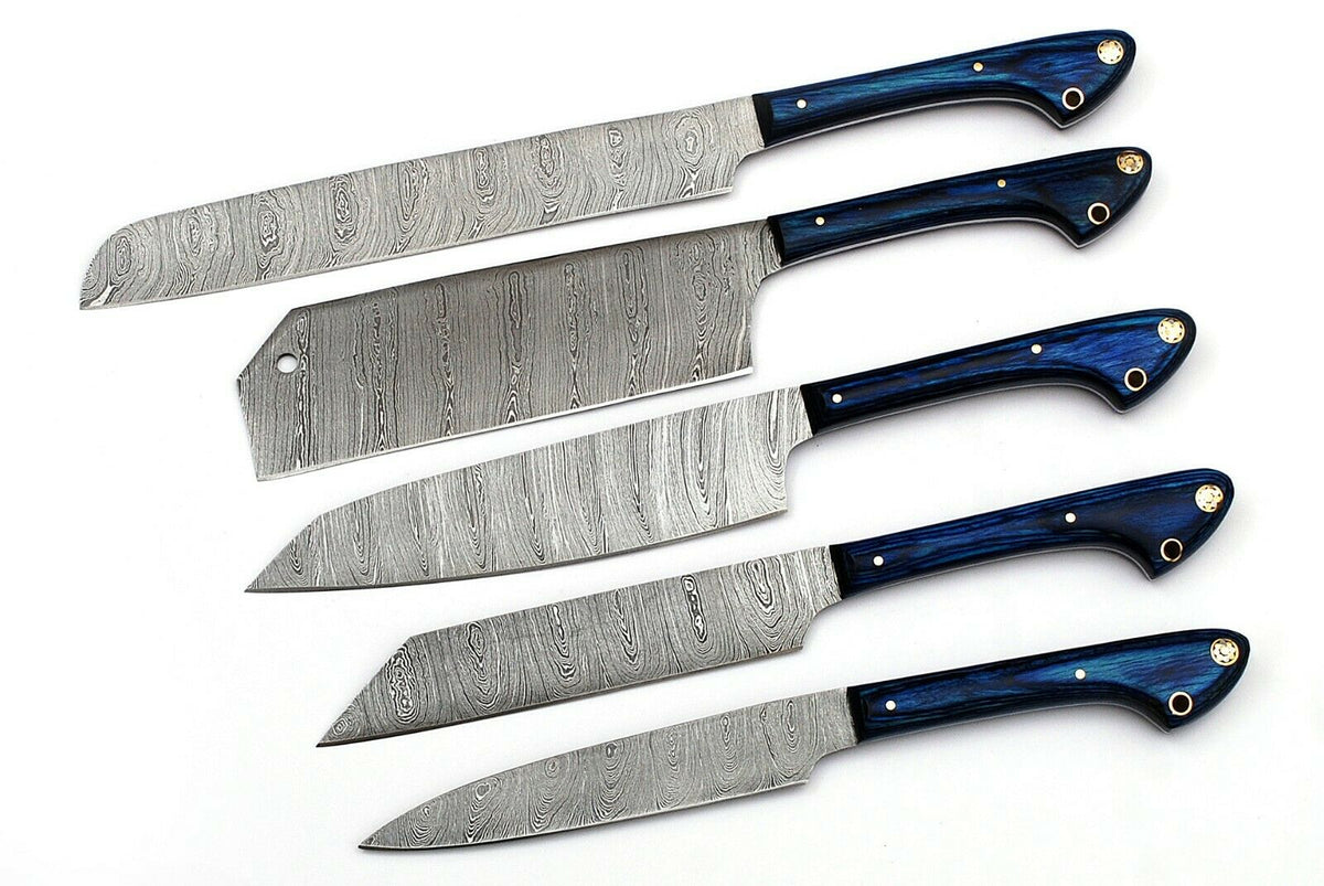 Custom Handmade Damascus Kitchen Knife Chef Knives – NB Knives