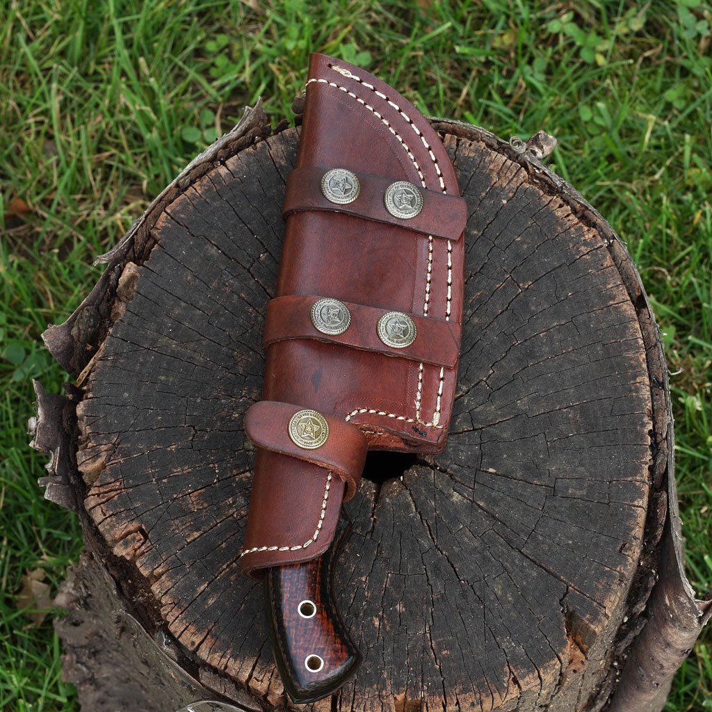 Custom Handmade Powder Coated D2 Steel Tracker Knife Handle Micarta Wi ...